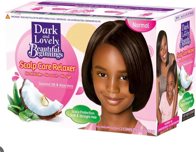 Beautiful Beginnings Kids Relaxer Kit Normal – Gentle Hair Care – THE ...